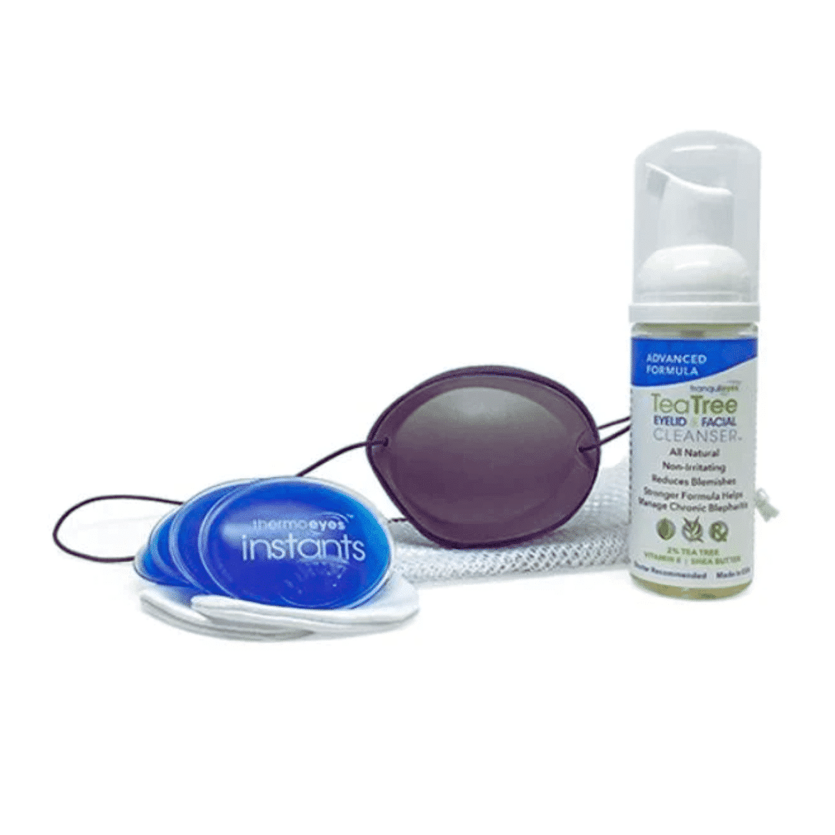 ערכת טיפול בשעורה כלואה בעין (Stye Kit xl) לטיפול והקלה מיידית | עדשות